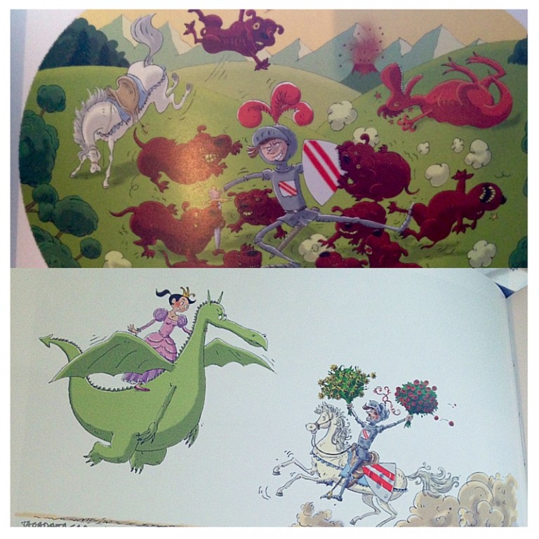 La princesse, le dragon et le chevalier intrépide : une histoire ...