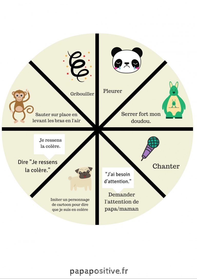 Colère, confiance en soi, stress, conflits,... : 5 roues des choix à ...