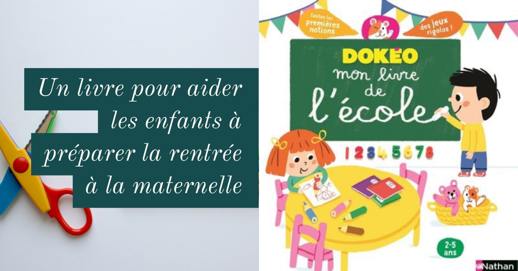 Mon livre de l'école : pour aider les enfants à préparer la rentrée à ...