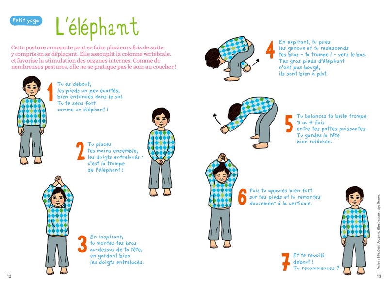 5 postures de yoga pour le bien-être des enfants