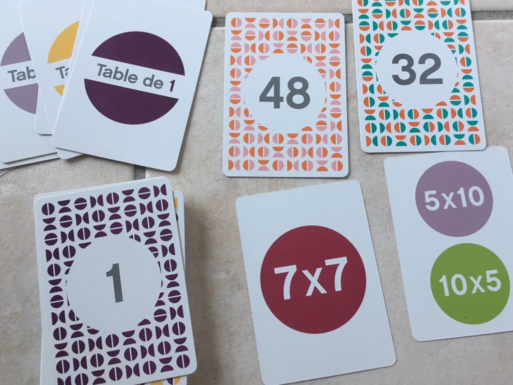Objectif multiplication : un jeu de cartes astucieux pour enfin retenir ...