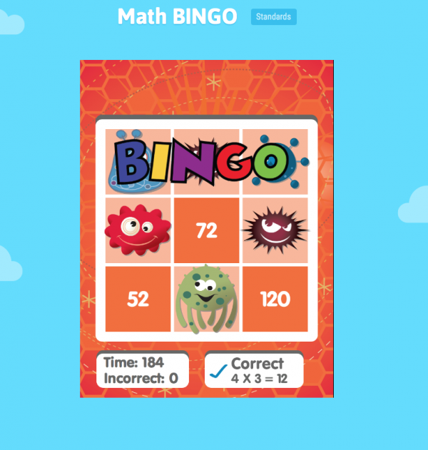 Math Bingo : une excellente idée pour apprendre les tables de ...