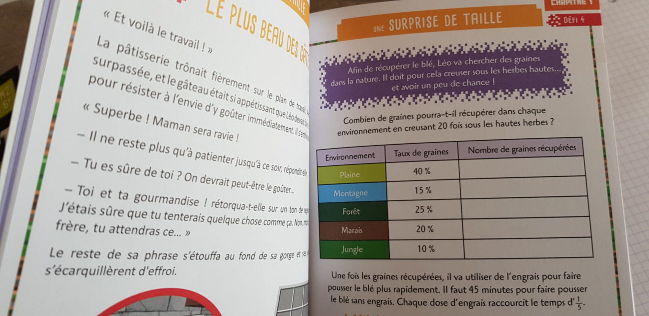 2 cahiers de jeux pour progresser en mathématiques grâce à Minecraft ...