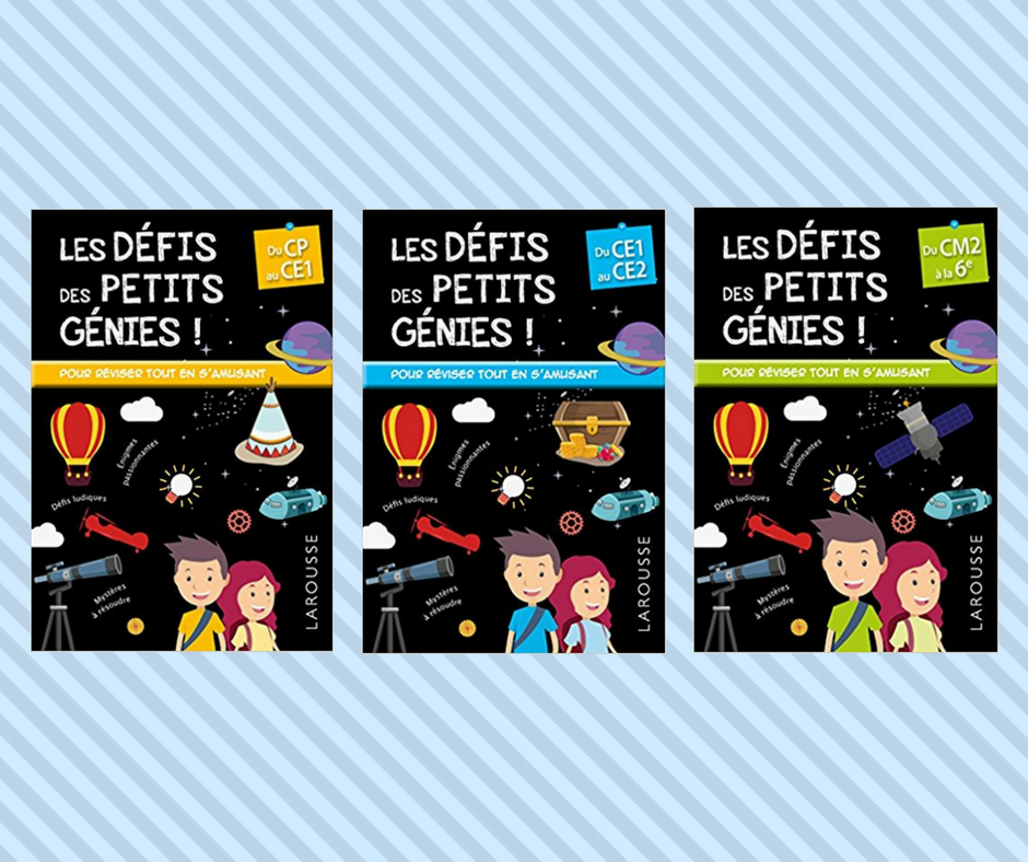 Les défis des petits génies ! Des cahiers pour réviser en s'amusant ...