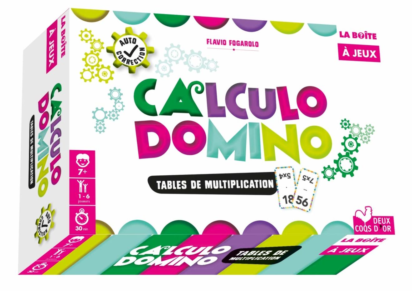 Calculo domino : un jeu astucieux pour apprendre les tables de ...