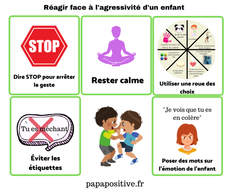 Mon enfant est agressif, tape, mord... - Papa positive