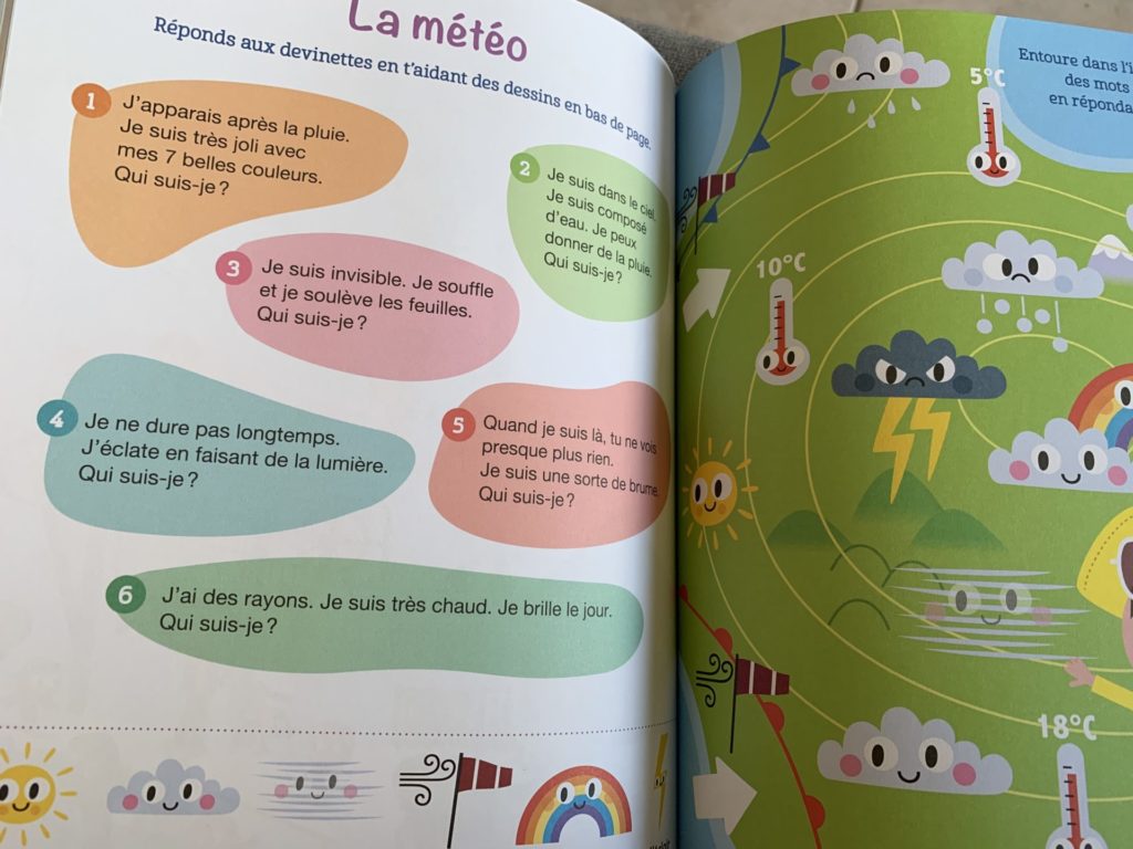 Je joue et j’apprends le vocabulaire - Papa positive