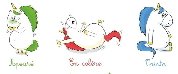 Des outils pour exprimer les émotions avec la licorne Gaston - Papa ...