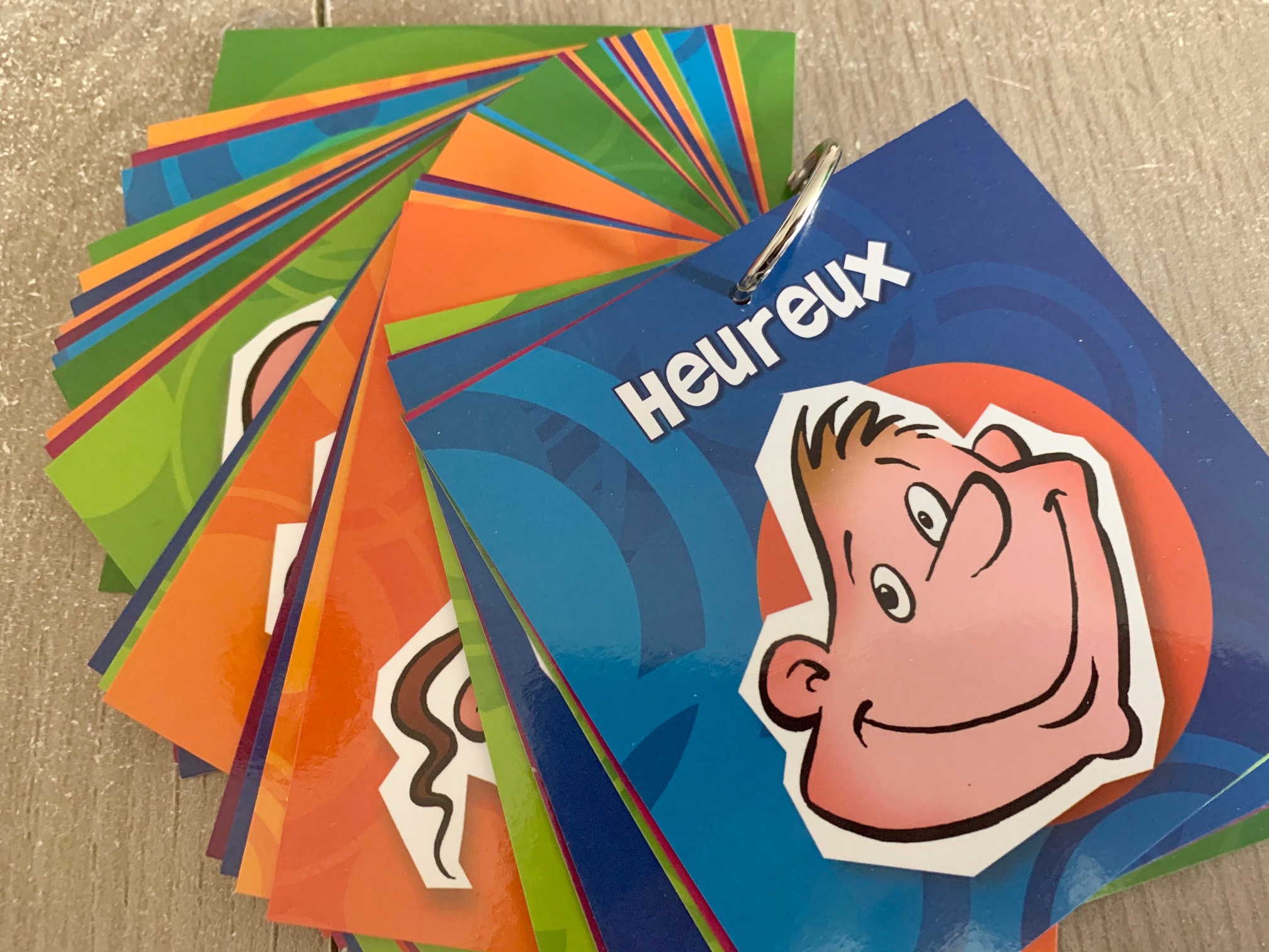 27 cartes pour jouer avec les émotions - Papa positive