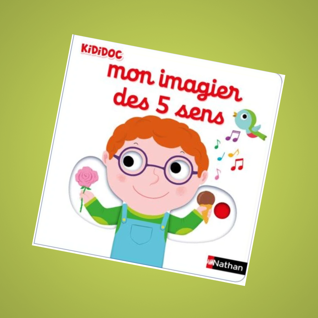 Mon imagier des 5 sens : un livre d'éveil amusant et instructif pour ...