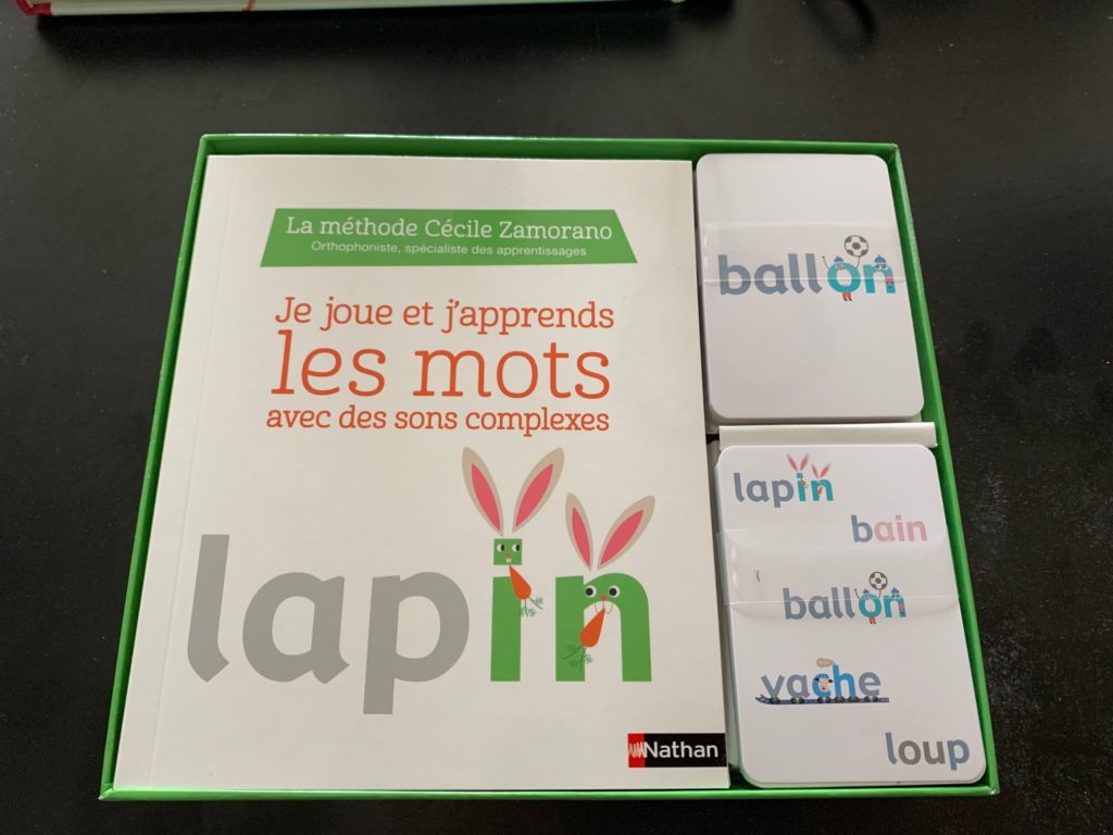 Je joue et j'apprends les mots avec des sons complexes - Papa positive