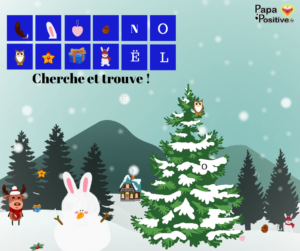 Un cherche et trouve spécial Noël - Papa positive