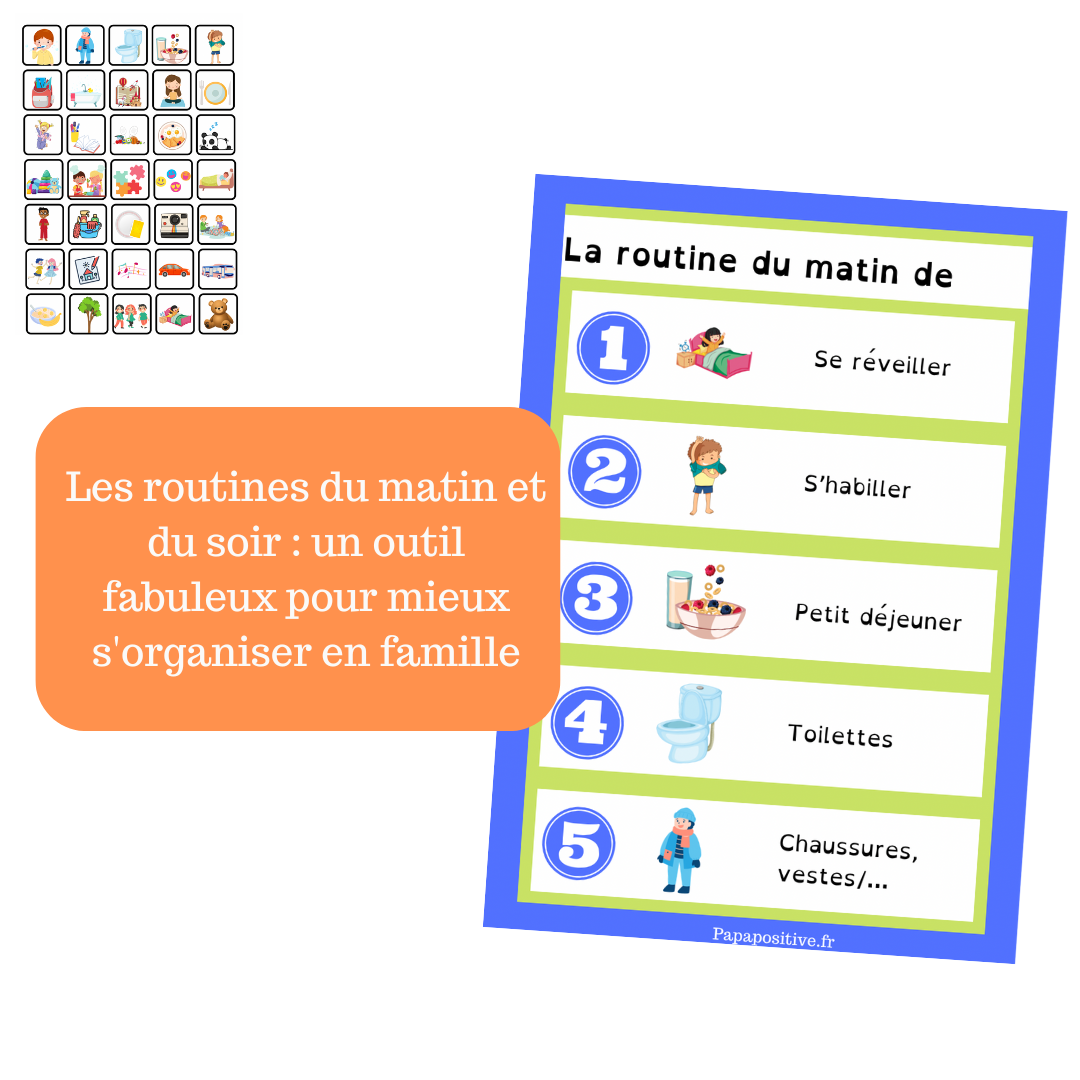 Les routines du matin et du soir un super outil pour s'organiser en ...