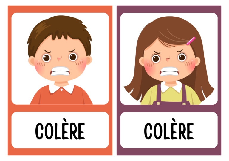 Flashcards émotions - Papa positive