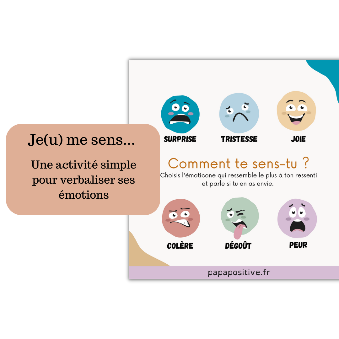 je(u) me sens ... un jeu pour exprimer les émotions en famille - Papa ...