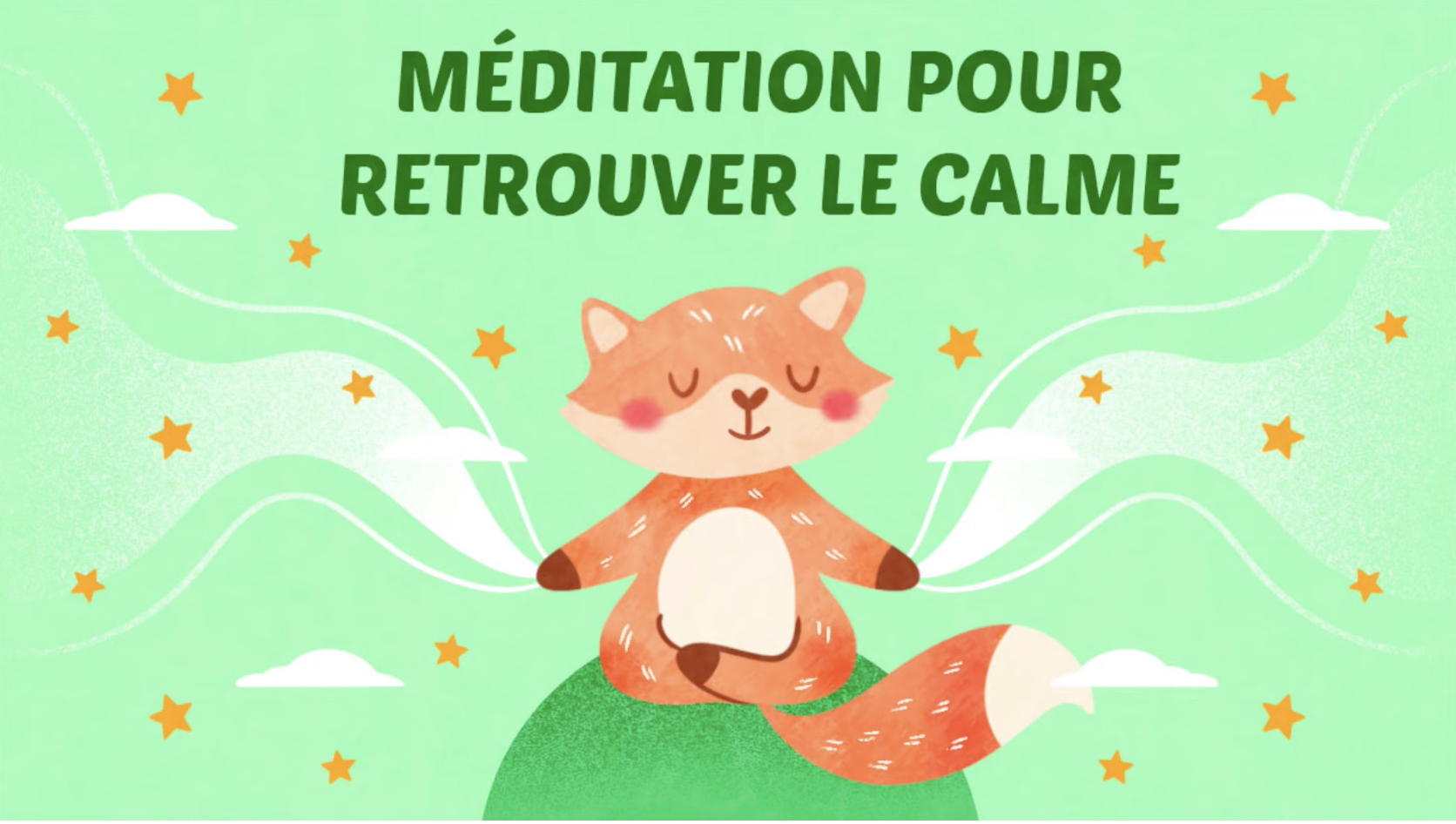 Une méditation pour le retour au calme des enfants - Papa positive