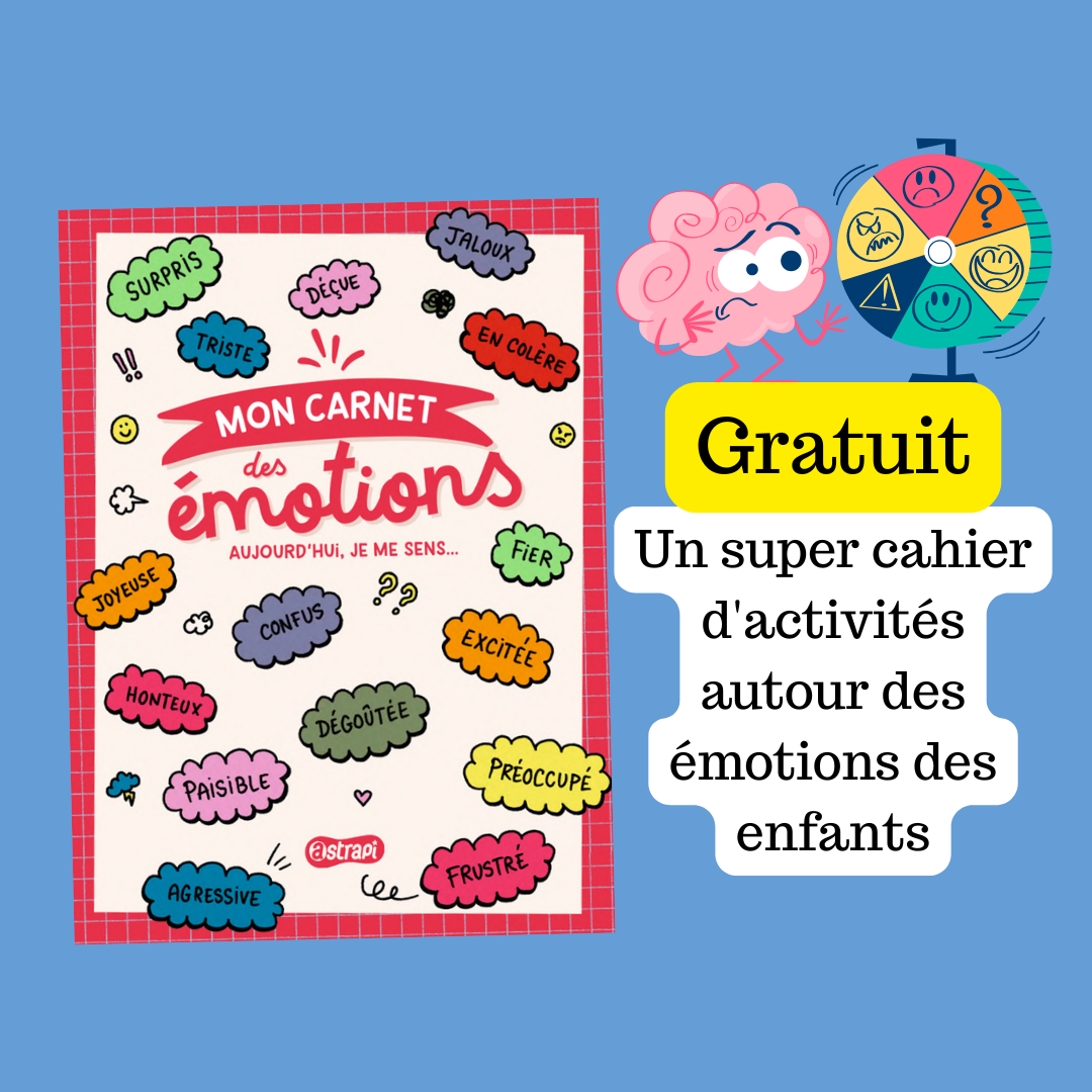 Un super cahier d'activités autour des émotions des enfants - Papa ...