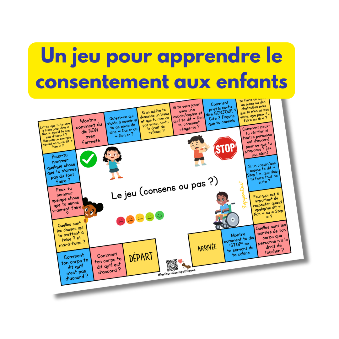 Le jeu du consentement (téléchargement gratuit) - Papa positive