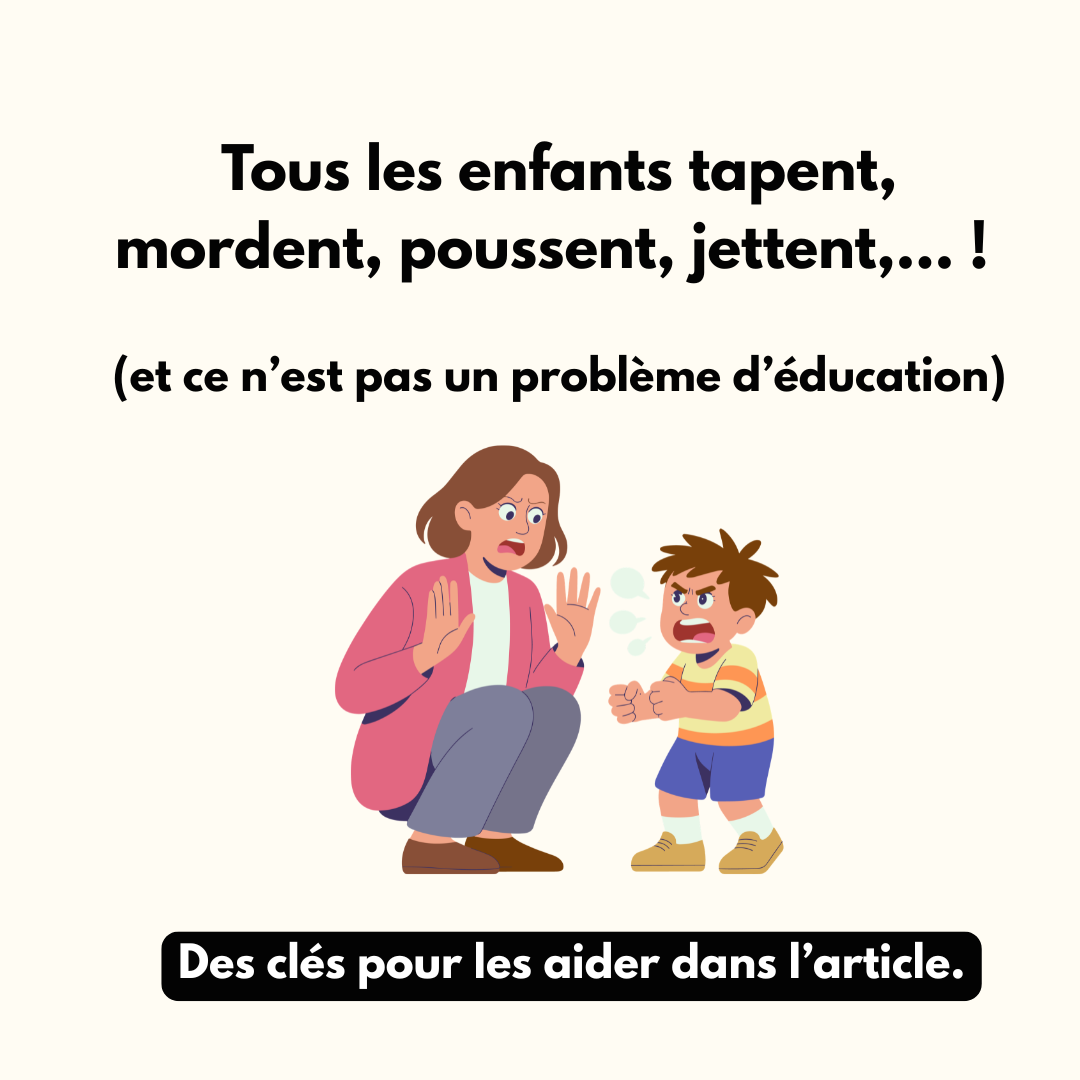 Tous les enfants tapent ! - Papa positive